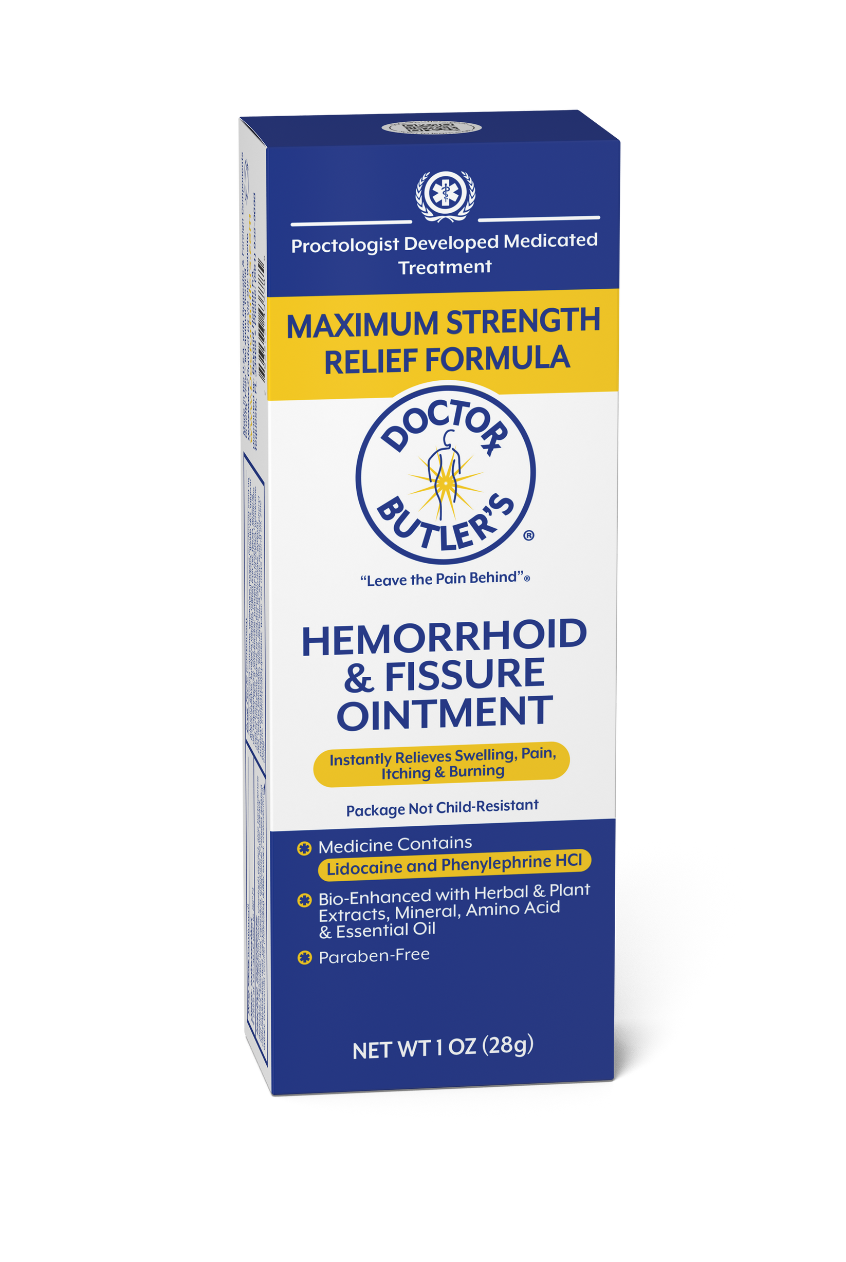 Maximum Strength Hemorrhoid & Fissure Ointment – Doctor Butler's
