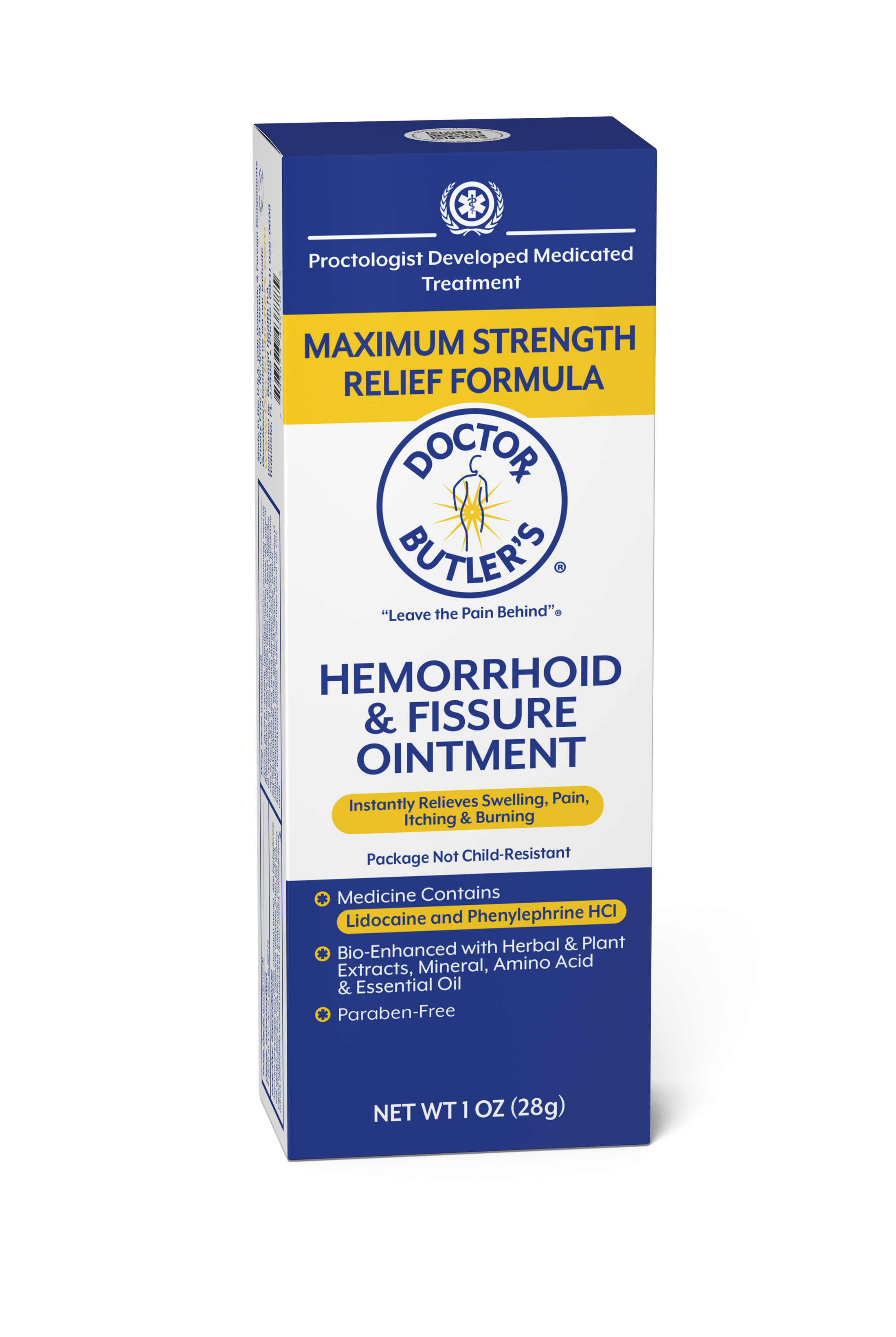 Maximum Strength Hemorrhoid & Fissure Ointment – Doctor Butler's